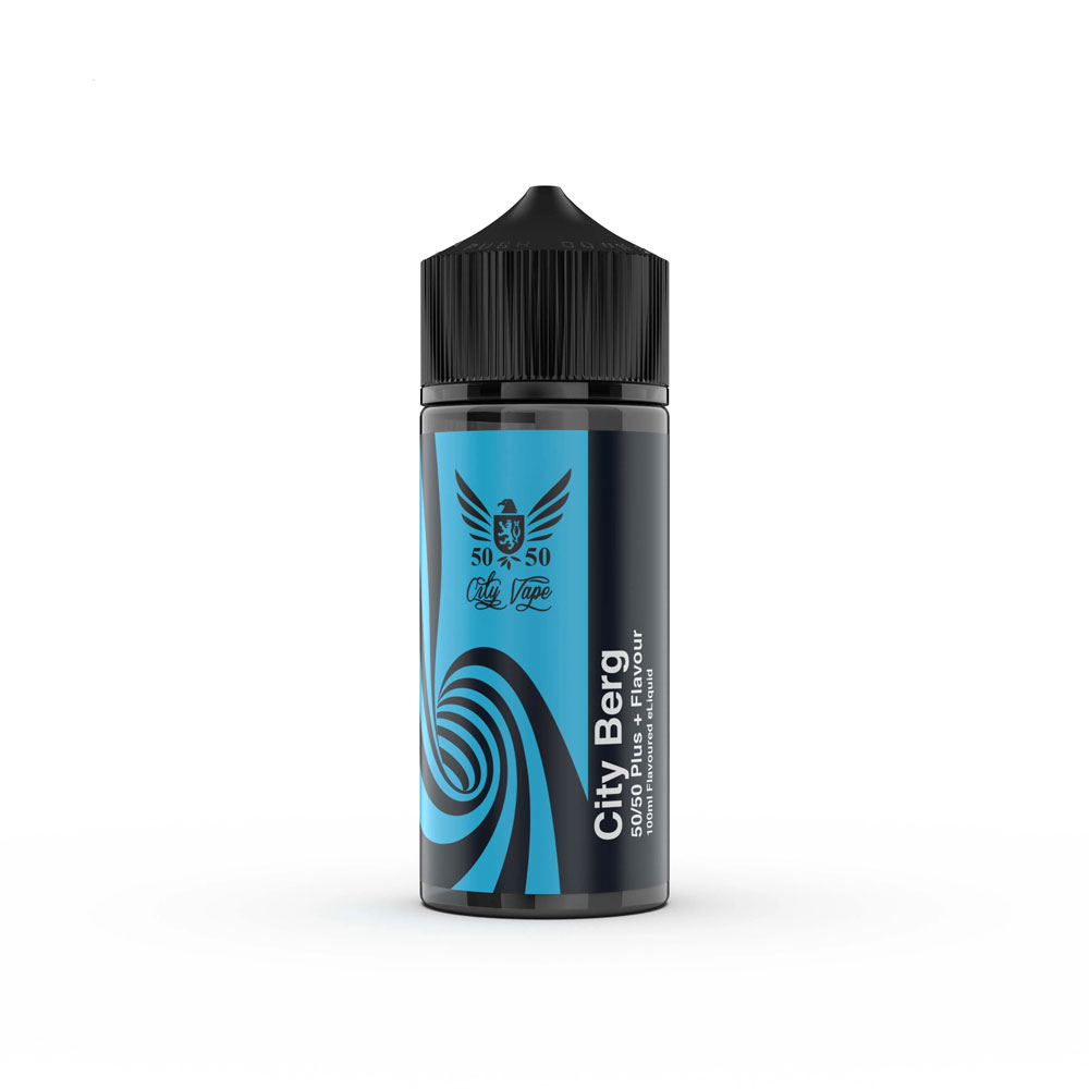 City Vape Flavour+ Range - City Berg E-Liquid 100ml 50/50 0MG ...