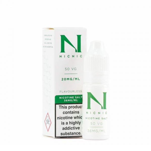 Nic Nic SALT - Nicotine Shots Nic Shot E Liquid Juice 20mg 50VG 10ml ...